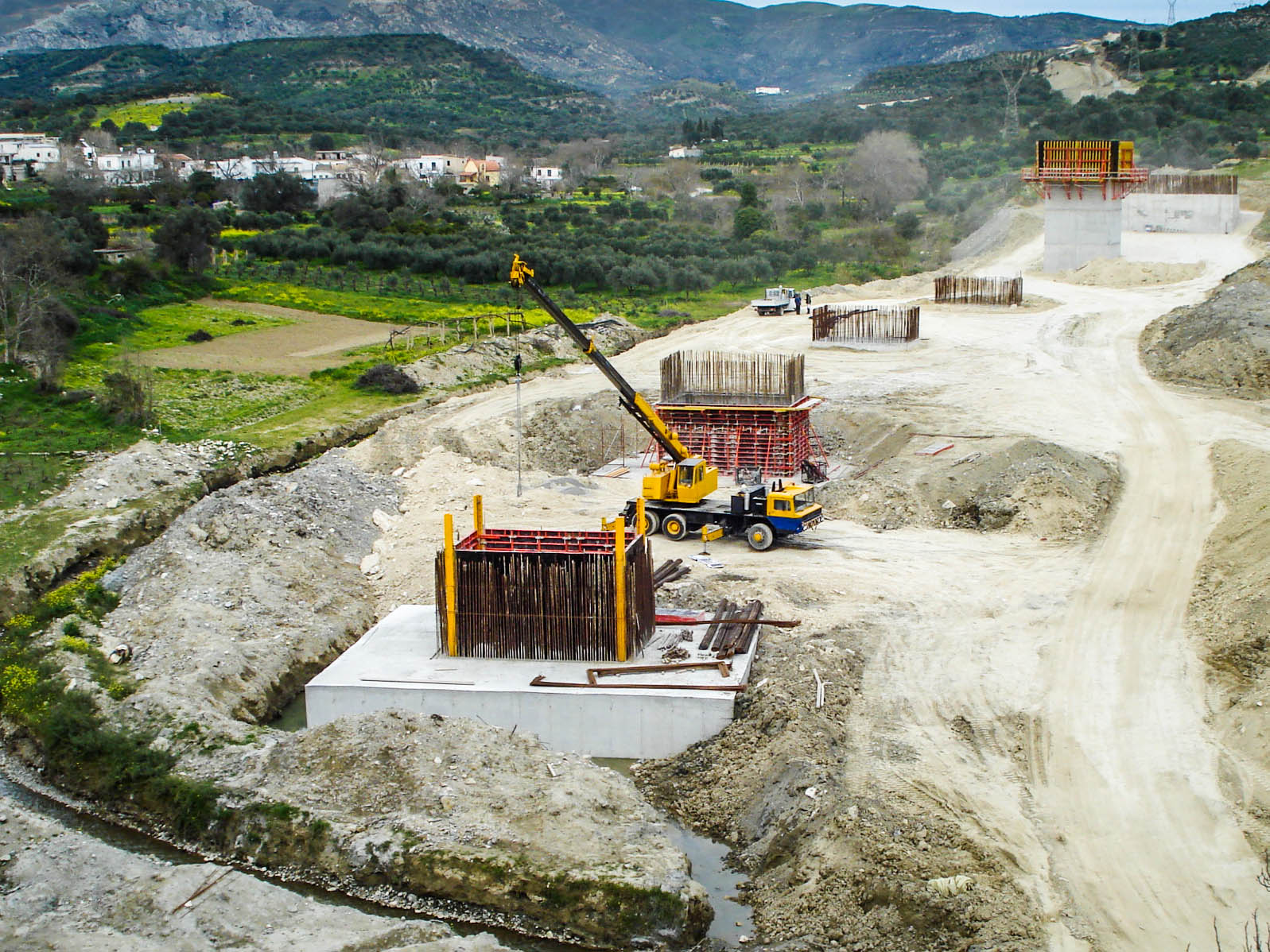 Construction of the Ag. Varvara – Apomarma – Kastelli Motorway in Crete ...